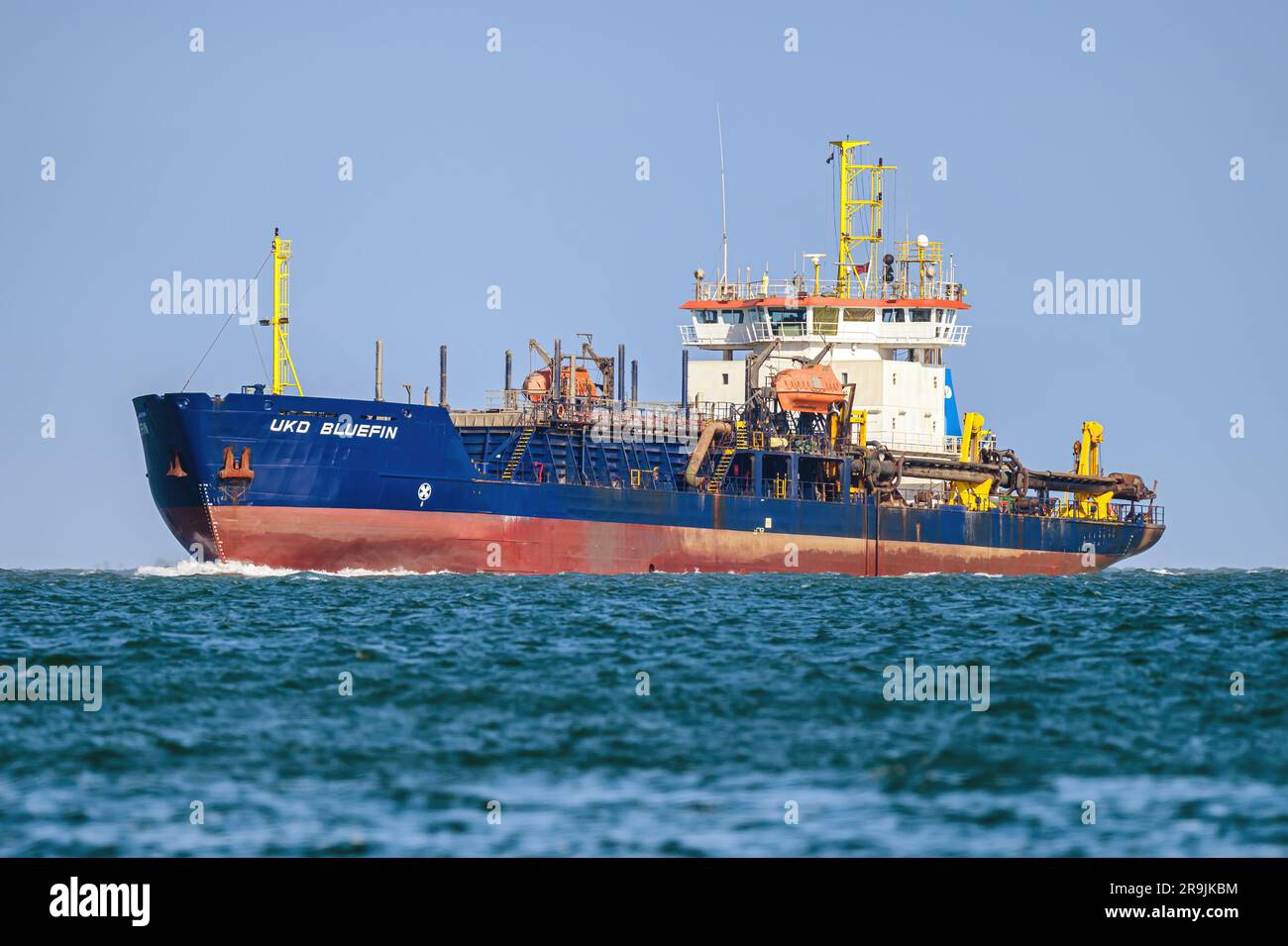 UKD Bluefin is a trailing suction hopper dredger operated by UK ...