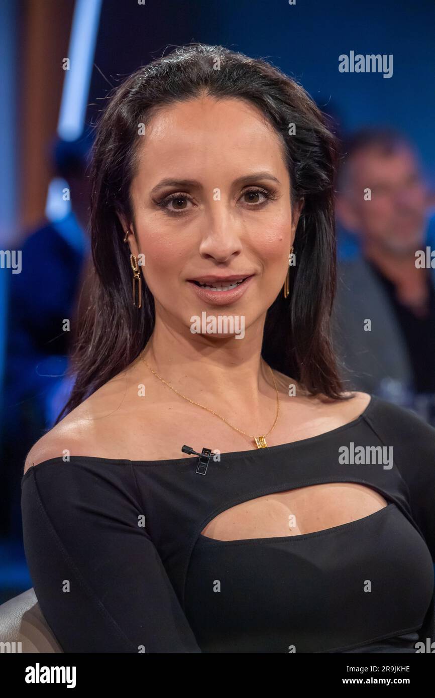 Stephanie Stumph bei der Aufzeichnung der 'NDR Talk Show' im NDR ...