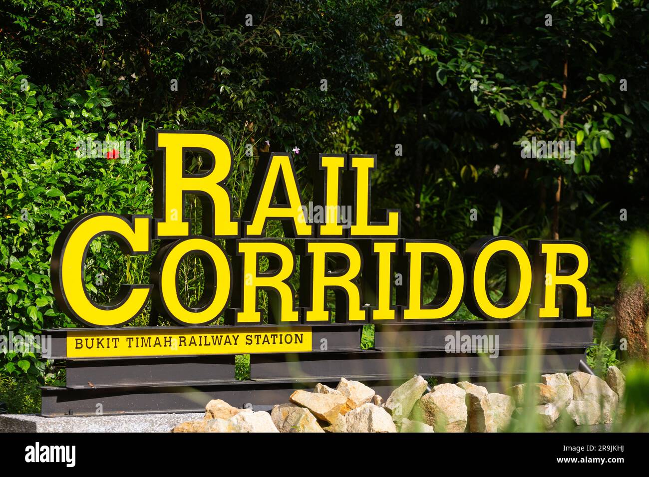 Rail corridor singapore hi-res stock photography and images - Alamy