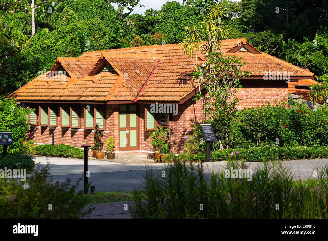 The conserved Railway Staff Quarters is a former staff housing block ...