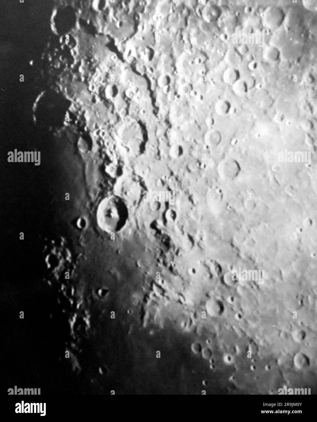 The Moon, Theophilus, Lick Observatory, Victorian period Stock Photo ...