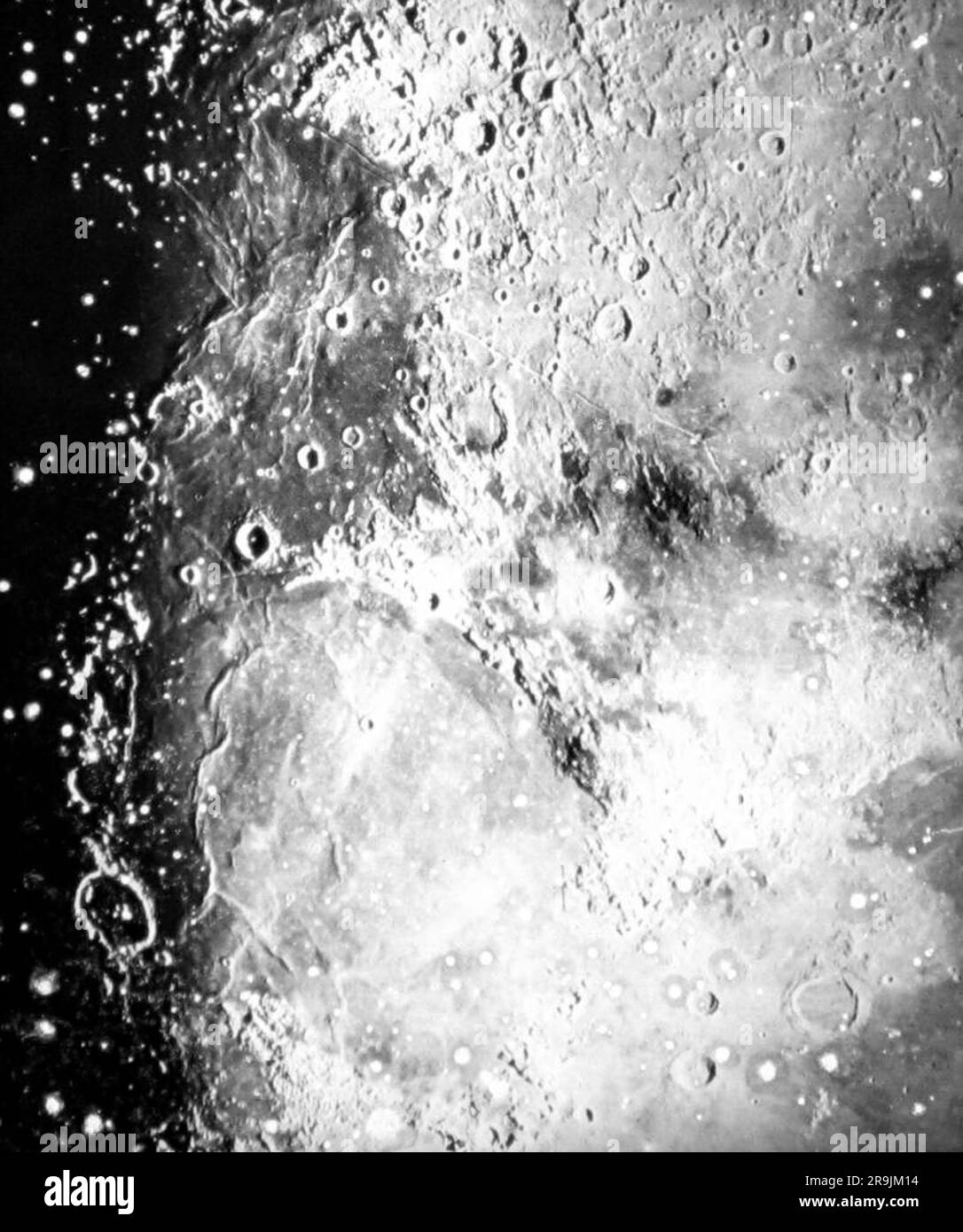 The Moon, Mare, Serenitatis, Yerkes Observatory, Victorian period Stock ...