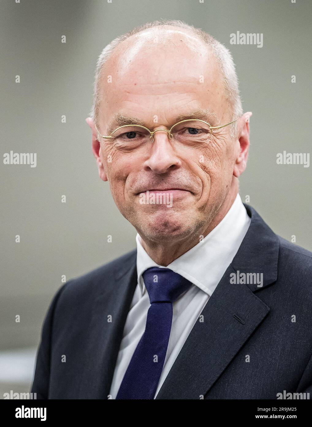 THE HAGUE - Portrait of Jan Anthonie Bruijn (VVD), the new President of ...