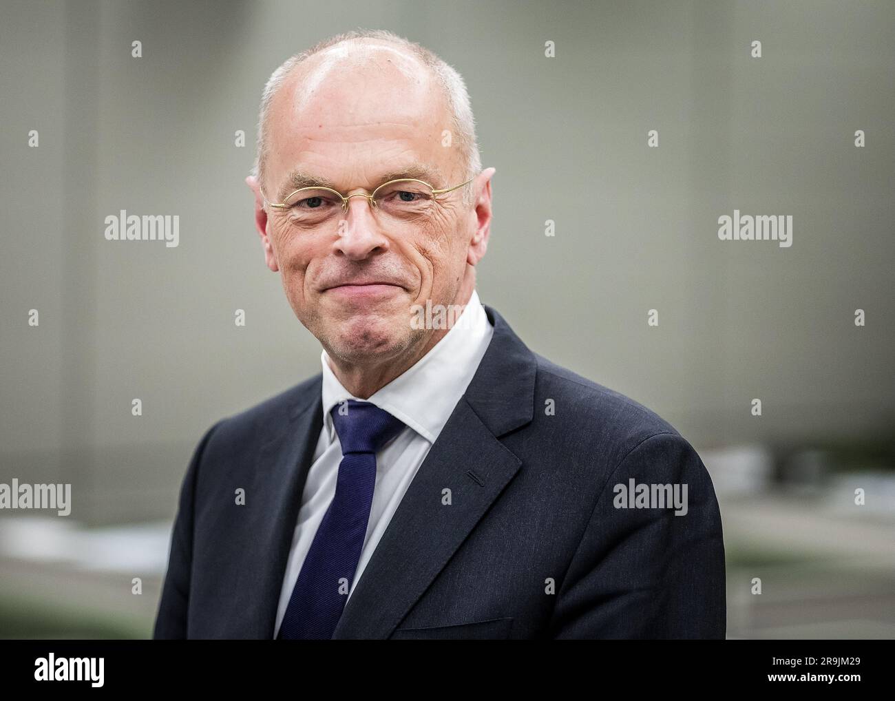 THE HAGUE - Portrait of Jan Anthonie Bruijn (VVD), the new President of ...