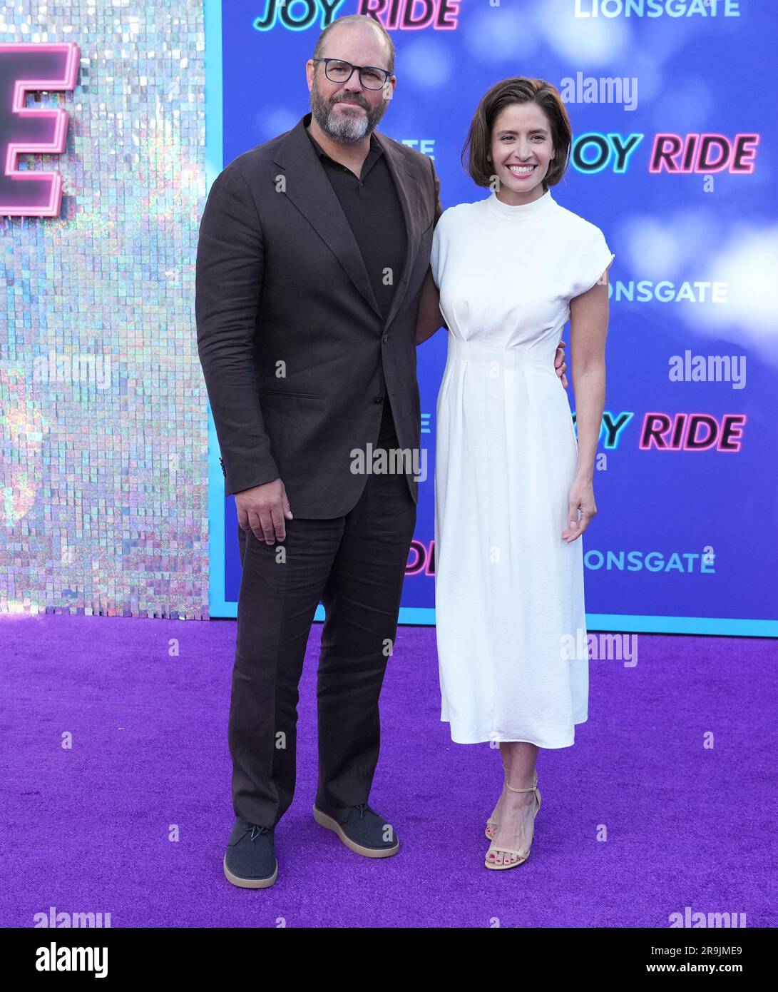 Los Angeles, USA. 26th June, 2023. (L-R) David Denman and Mercedes ...