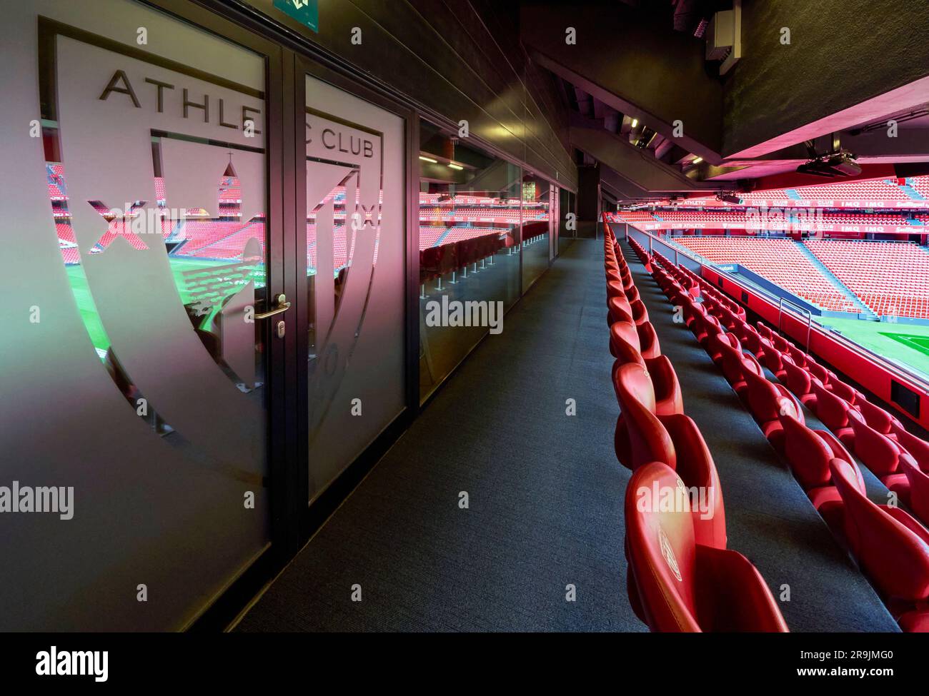 VIP tribune at San Mames arena - the official home ground of FC ...