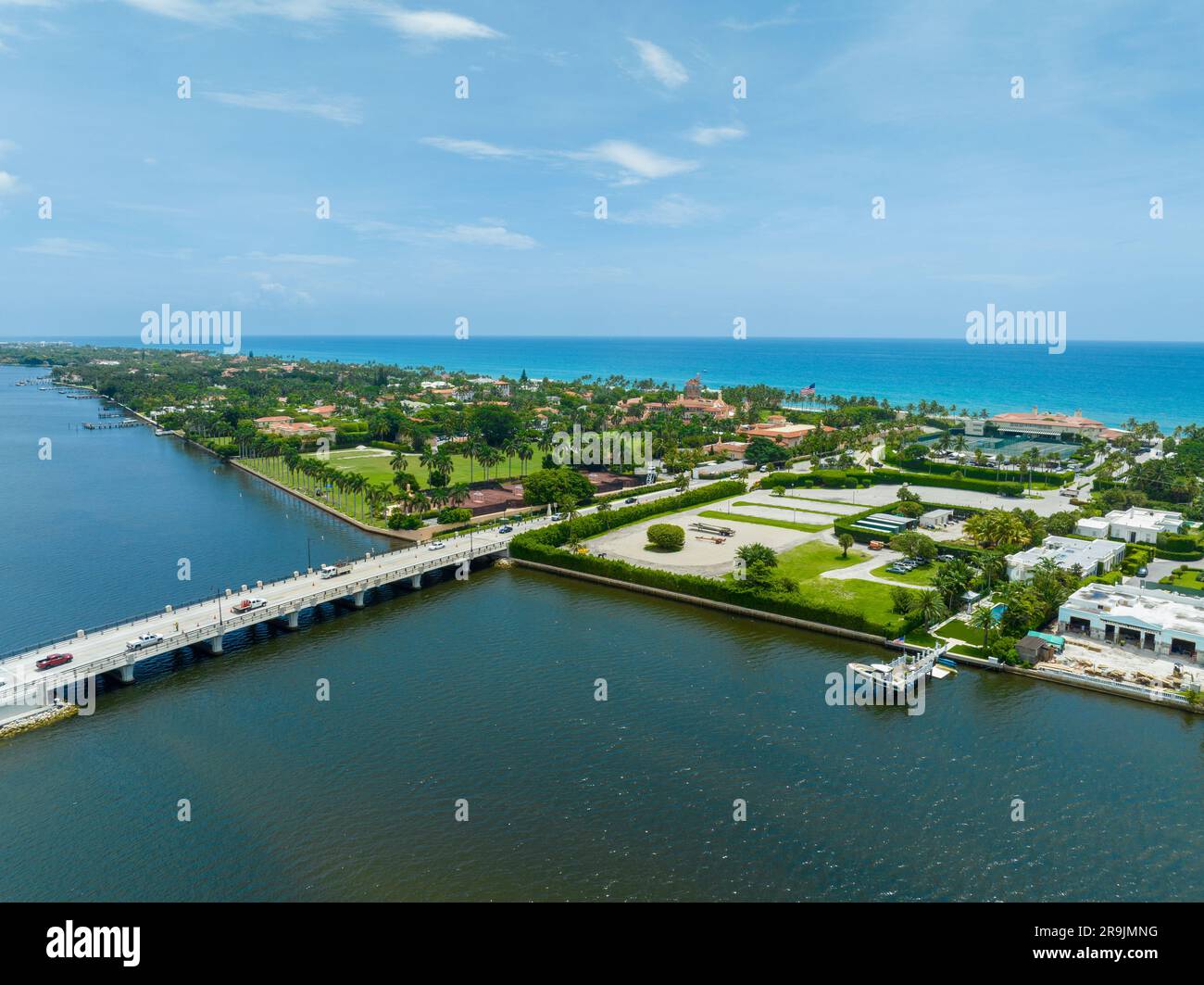 Mar a lago aerial hi-res stock photography and images - Alamy