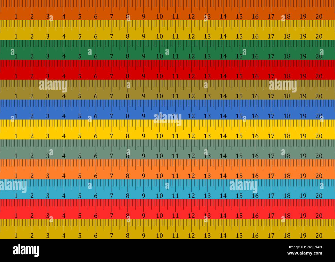 Background or wallpaper design with colorful rules Stock Photo - Alamy