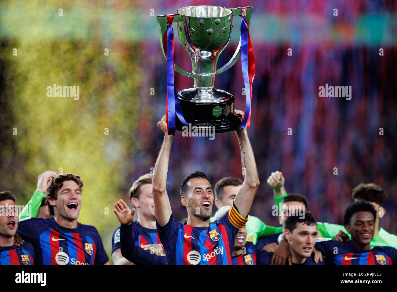 Laliga trophy hi-res stock photography and images - Alamy
