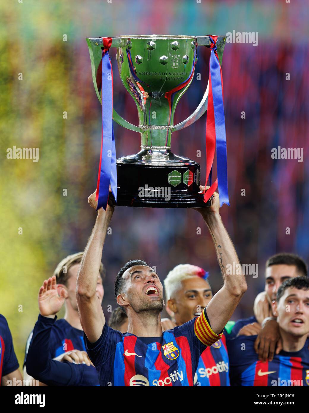 Laliga trophy hi-res stock photography and images - Alamy