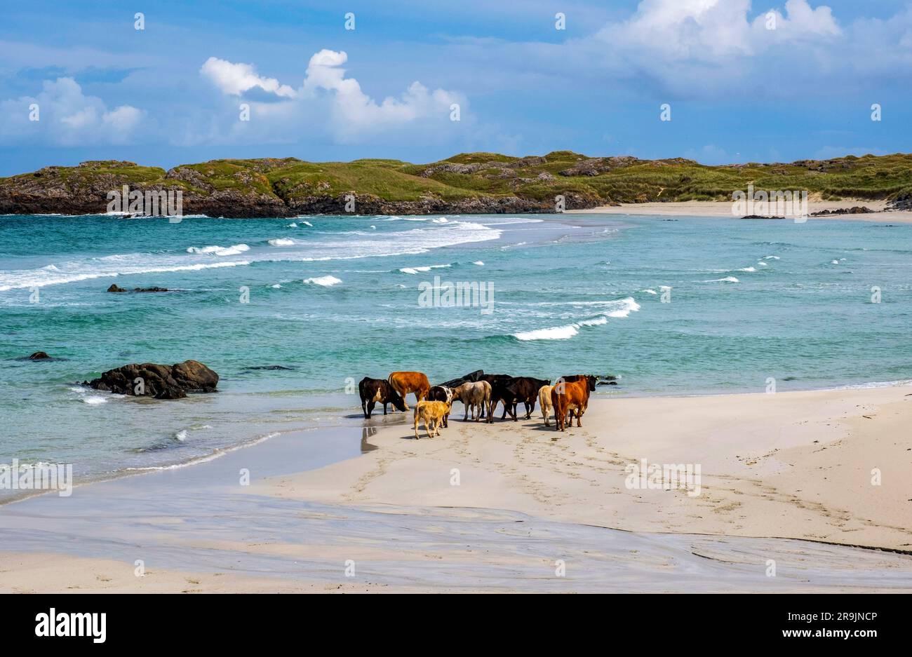 Balevullin beach isle of tiree hebrides hi-res stock photography and ...