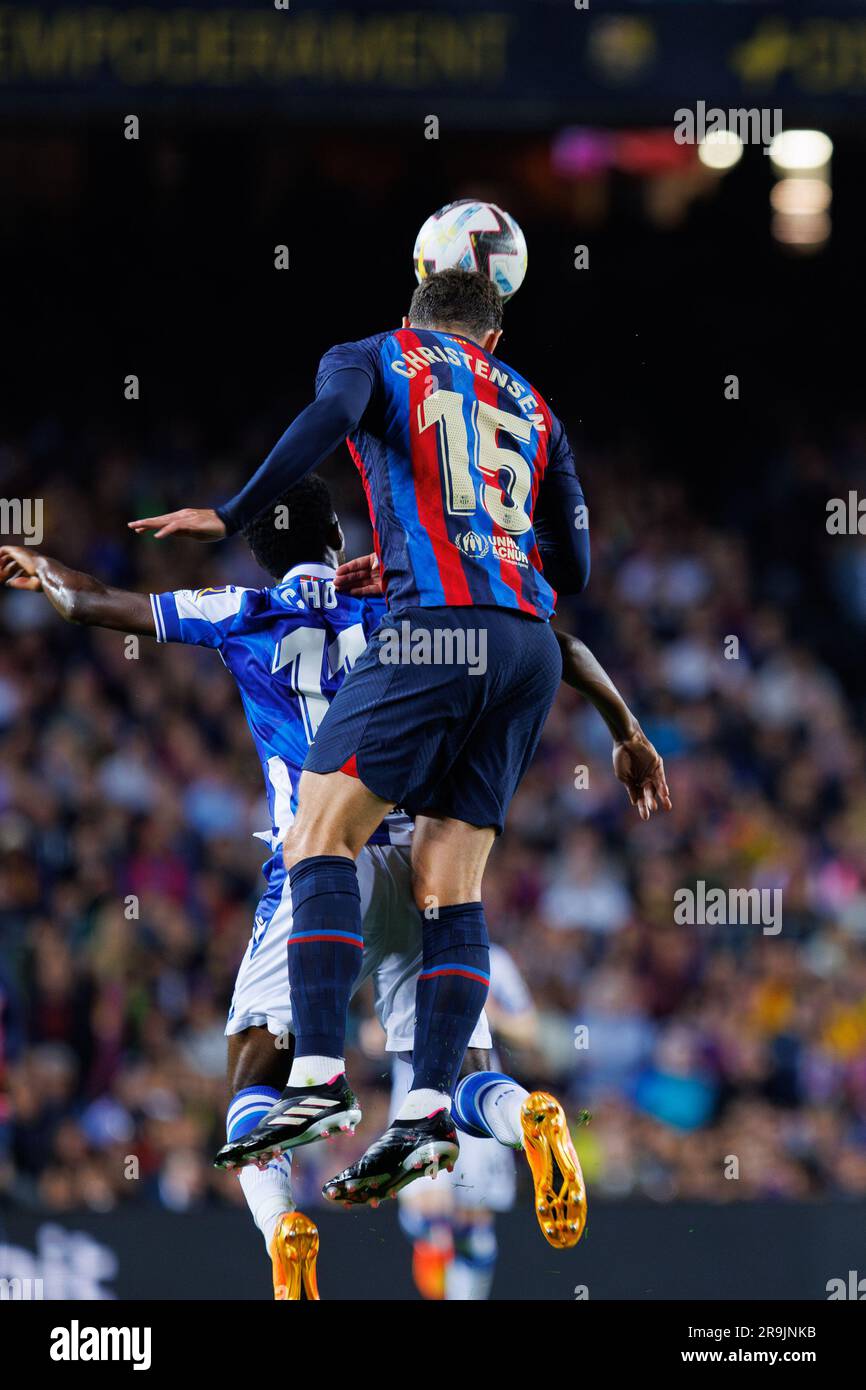 BARCELONA - MAY 20: Christensen in action during the LaLiga match ...