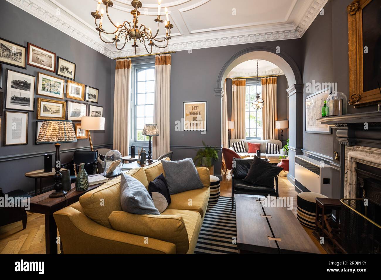 Pathway to the lounge hi-res stock photography and images - Alamy