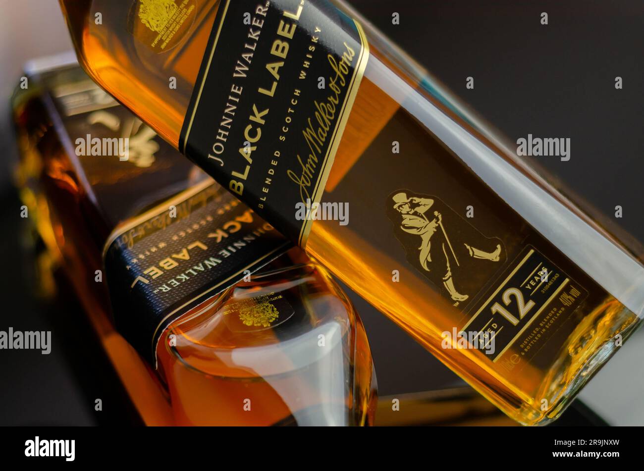 Johnnie walker gold hi-res stock photography and images - Alamy