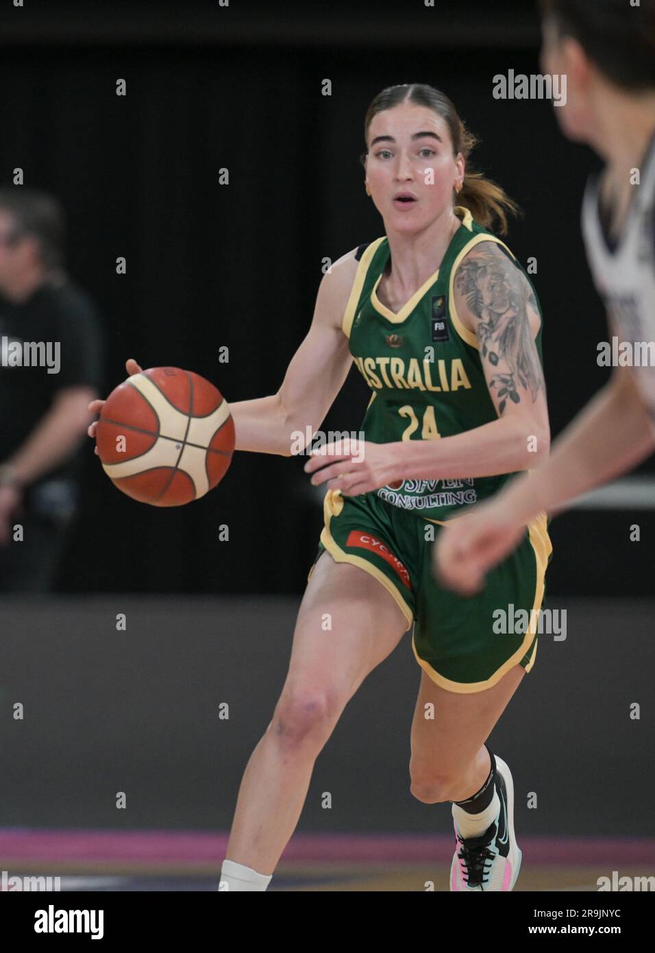 Sydney, Australia. 27th June, 2023. Anneli Maley of Australia Women ...