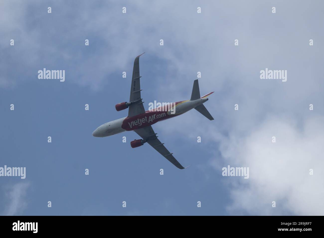 Chiangmai, Thailand - June 17 2023: VN-A656 Airbus A320-200 of Vietjet ...