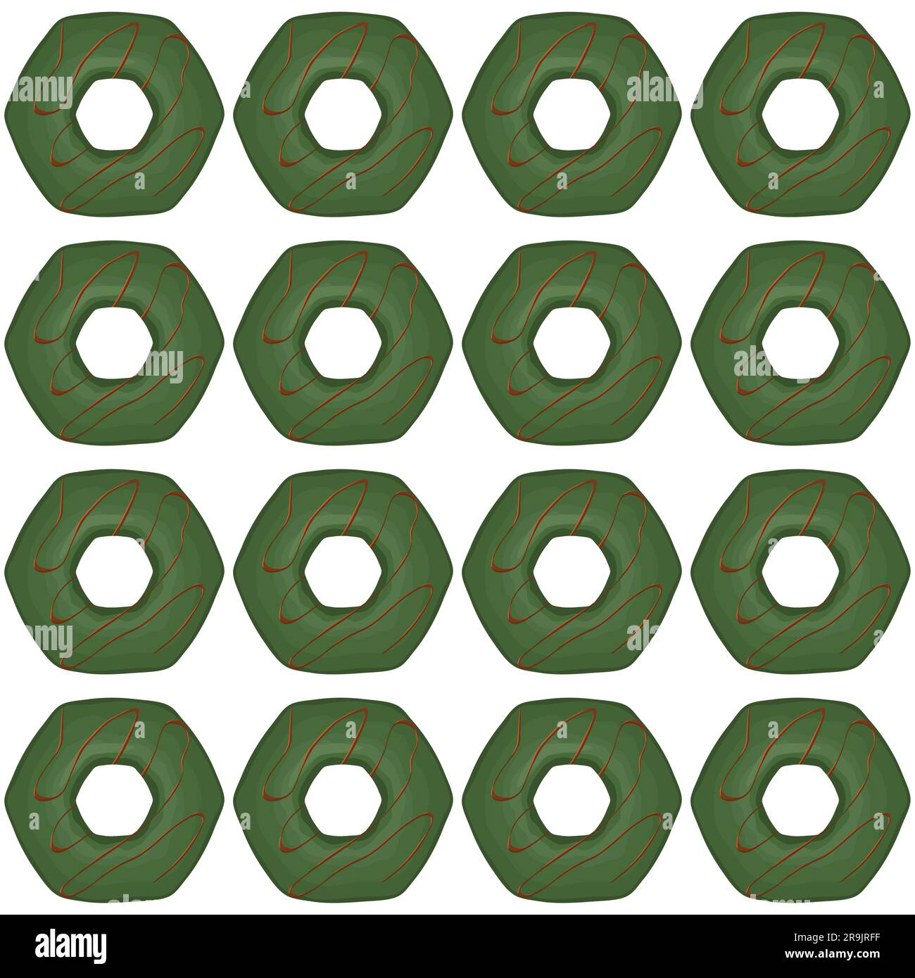 Pattern homemade cookie different taste in pastry biscuit, pattern ...