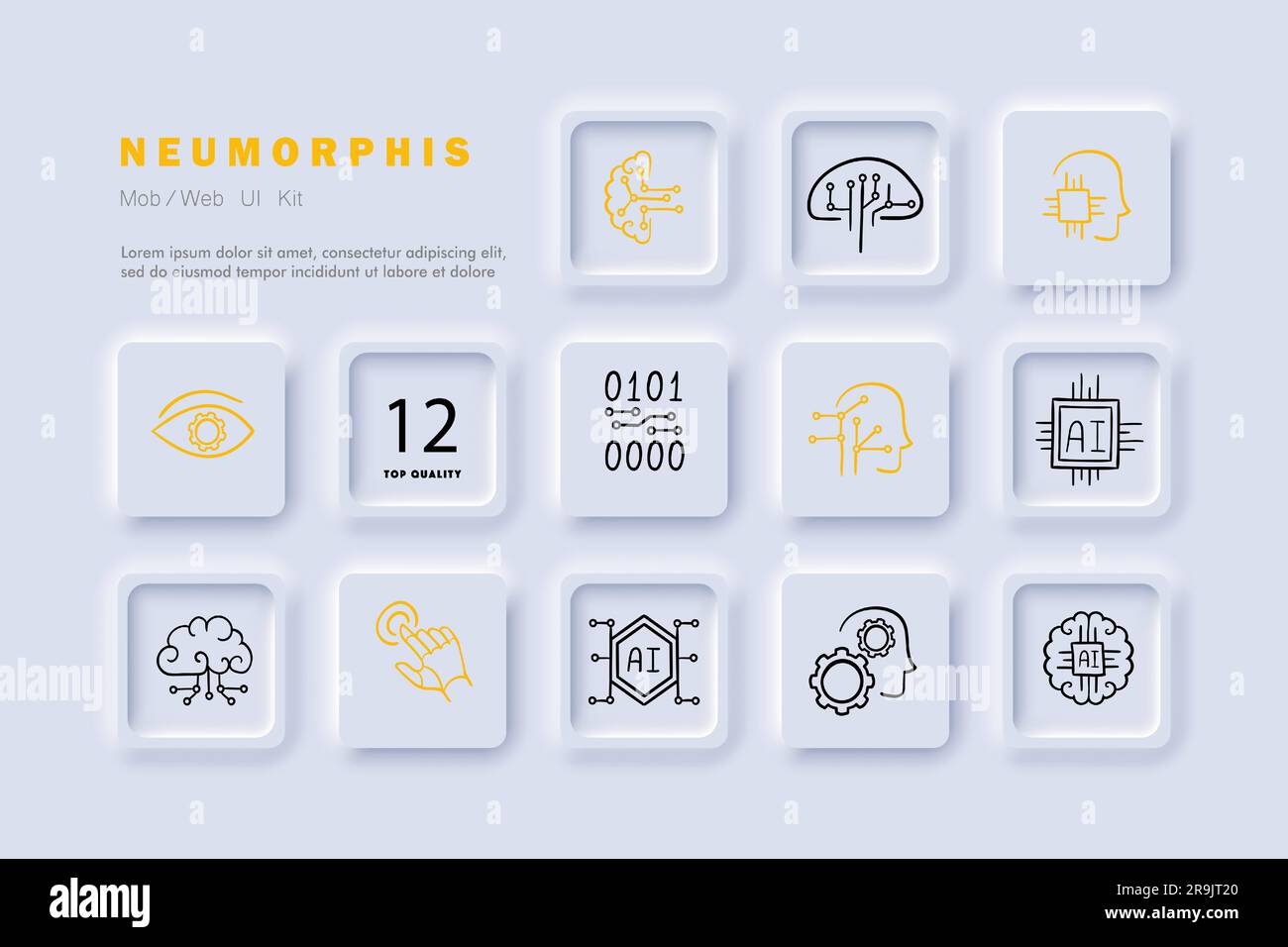 Artificial Intelligence Development Icon. Advancements in AI, machine ... Artificial Intelligence Development Icon. Advancements in AI, machine ...