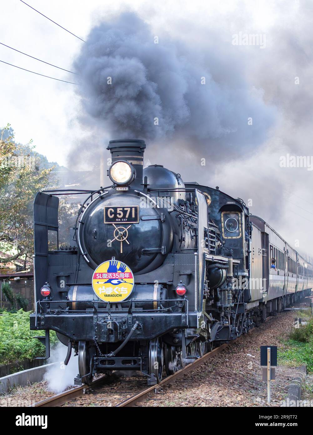 Japanese choof choof Stock Photo - Alamy