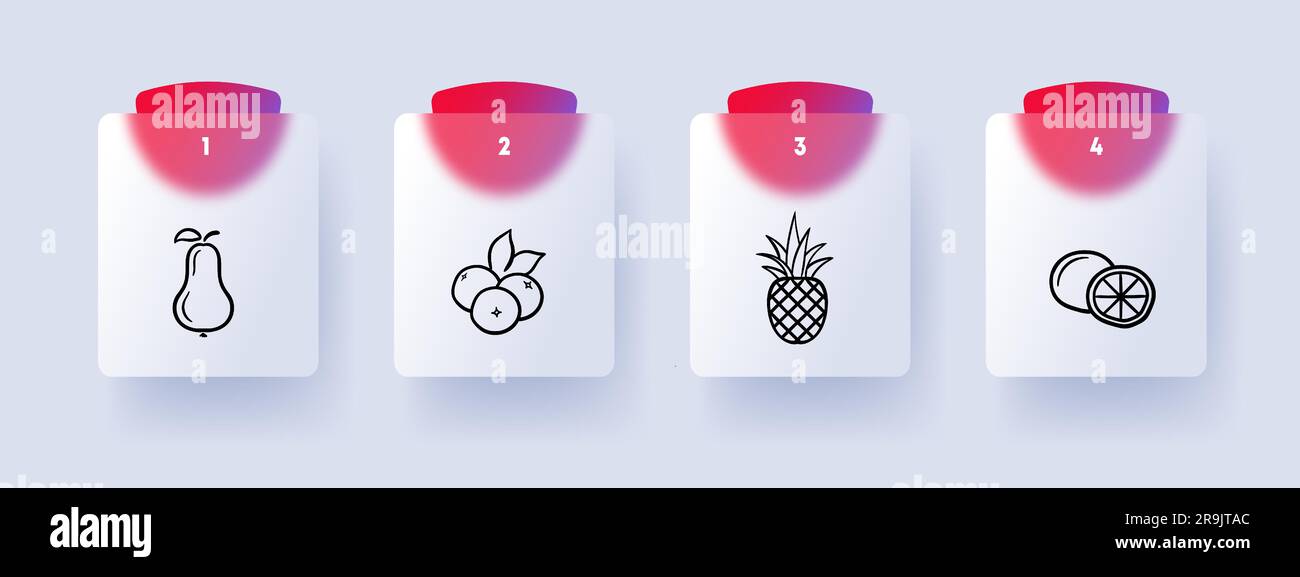 Fruits Icon. Nature's bounty, fresh produce, healthy snacks, nutritional value, vibrant colors ...