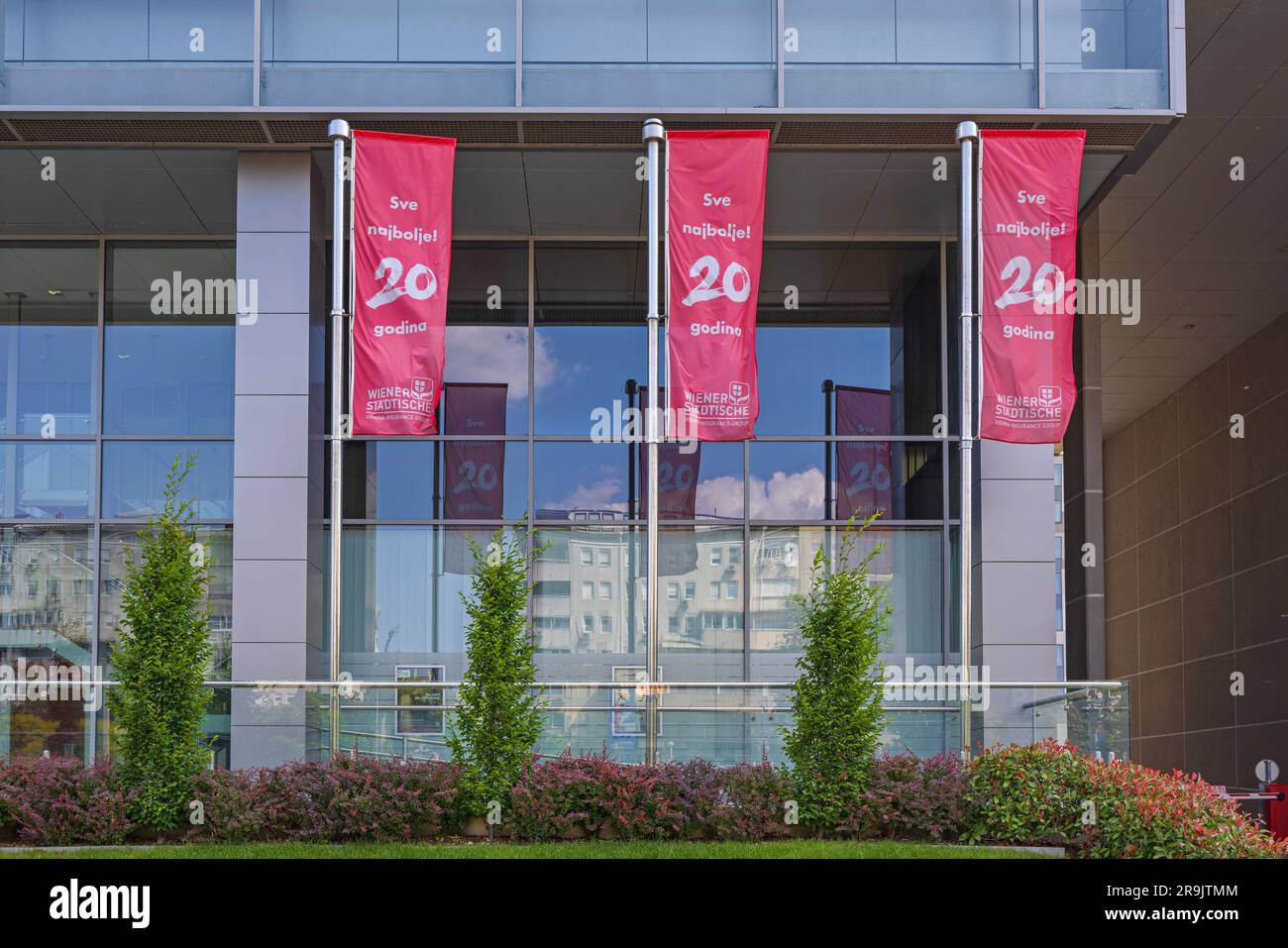 Belgrade, Serbia - June 19, 2023: Twenty Years Anniversary Red Flags in ...