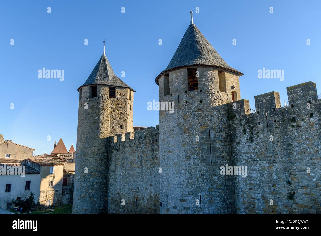 The Château Comtal, Count’s Castle, is a medieval castle in the Cité of ...