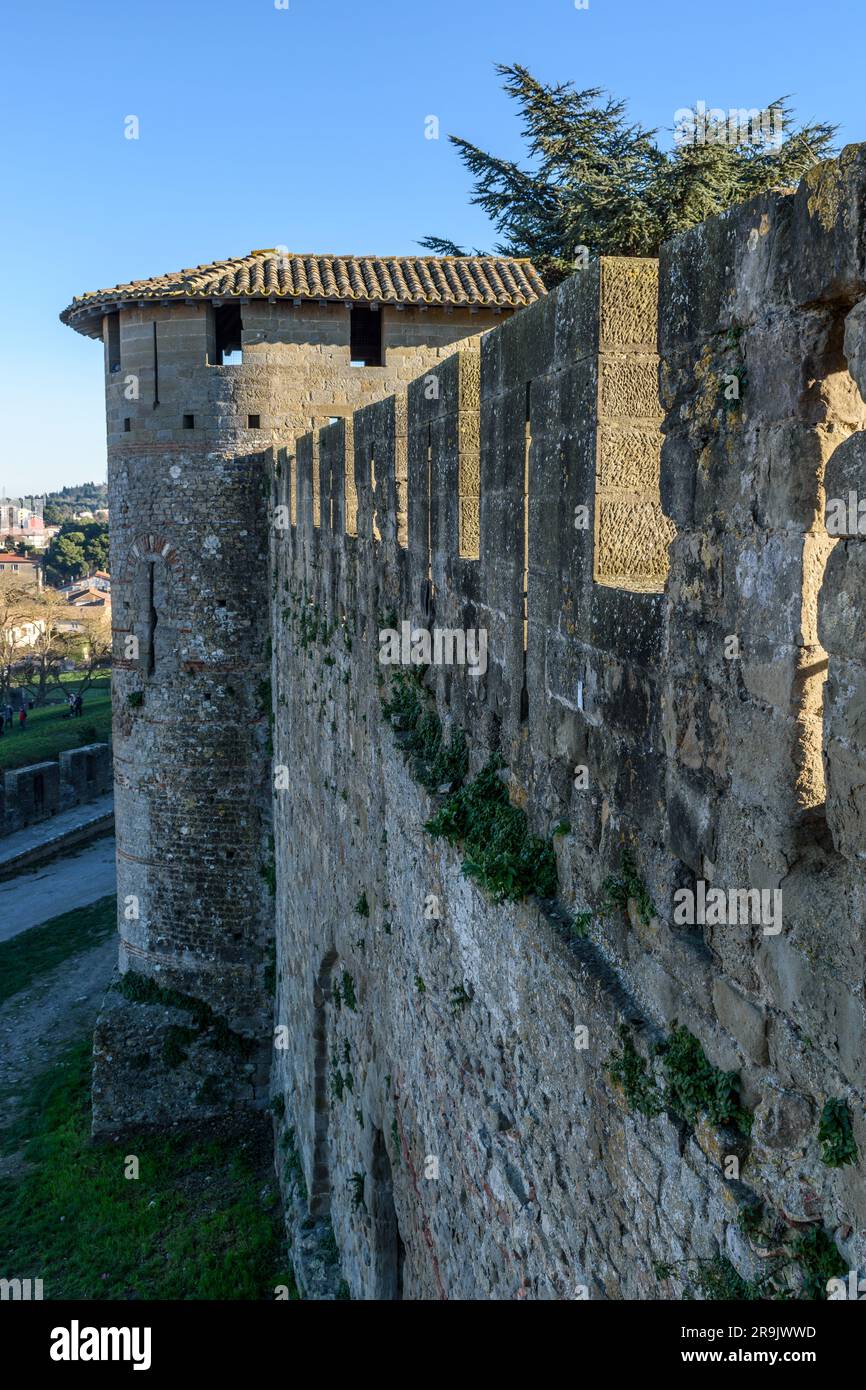 The Château Comtal, Count’s Castle, is a medieval castle in the Cité of ...