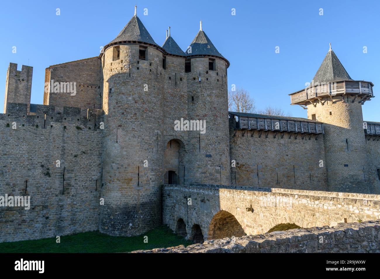 The Château Comtal, Count’s Castle, is a medieval castle in the Cité of ...
