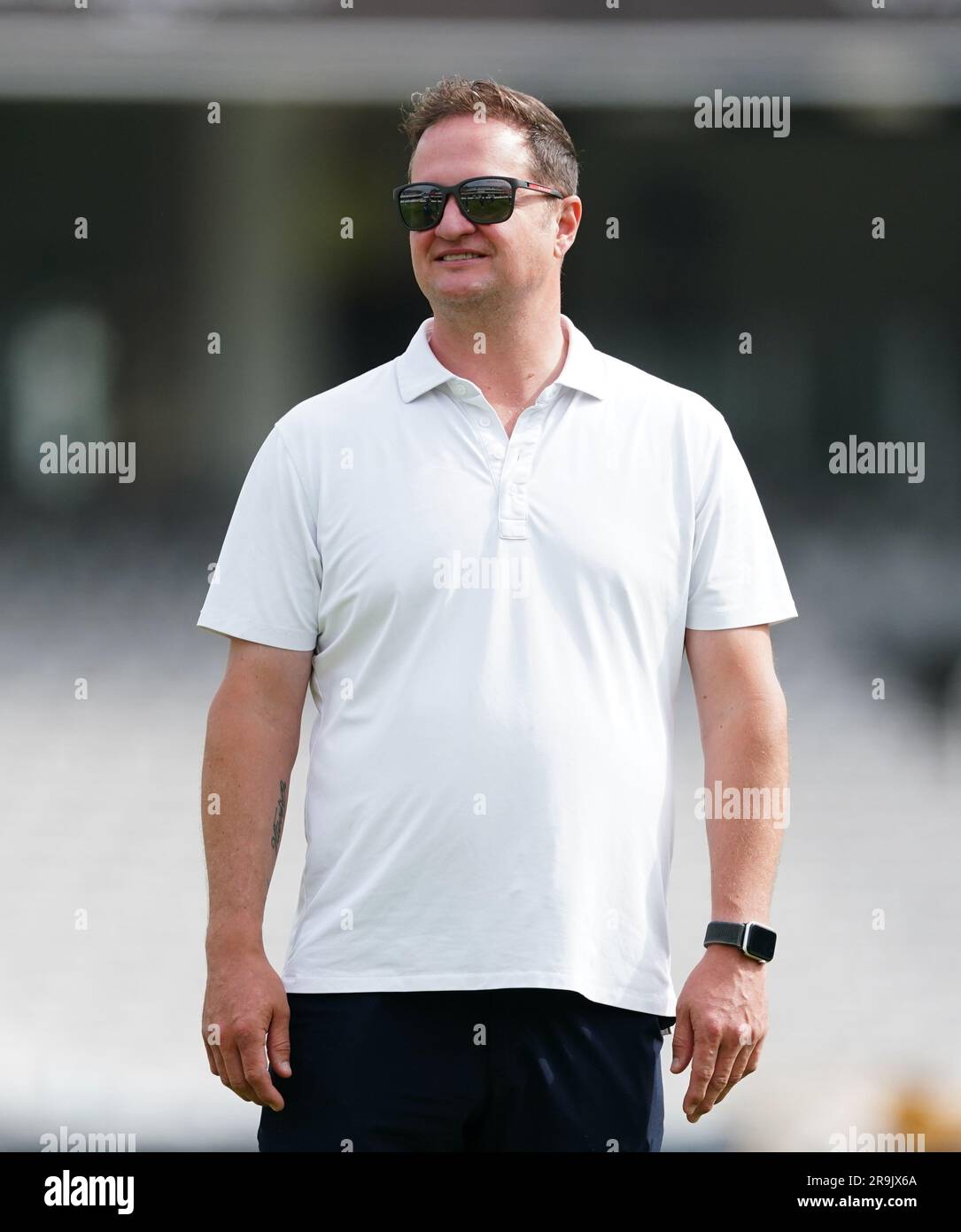 England cricket managing director Robert Key during a nets session at ...