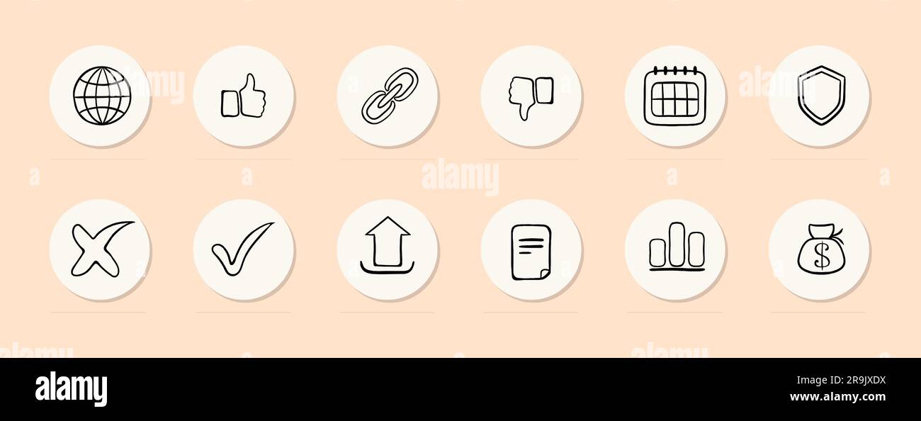 Web Page Icon. Digital presence, online platform, website design, user ...