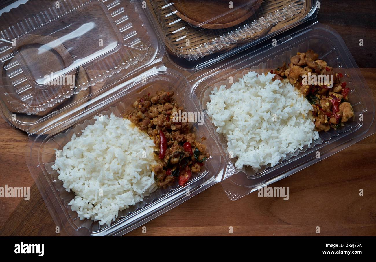 Plastic box food cooked hi-res stock photography and images - Alamy