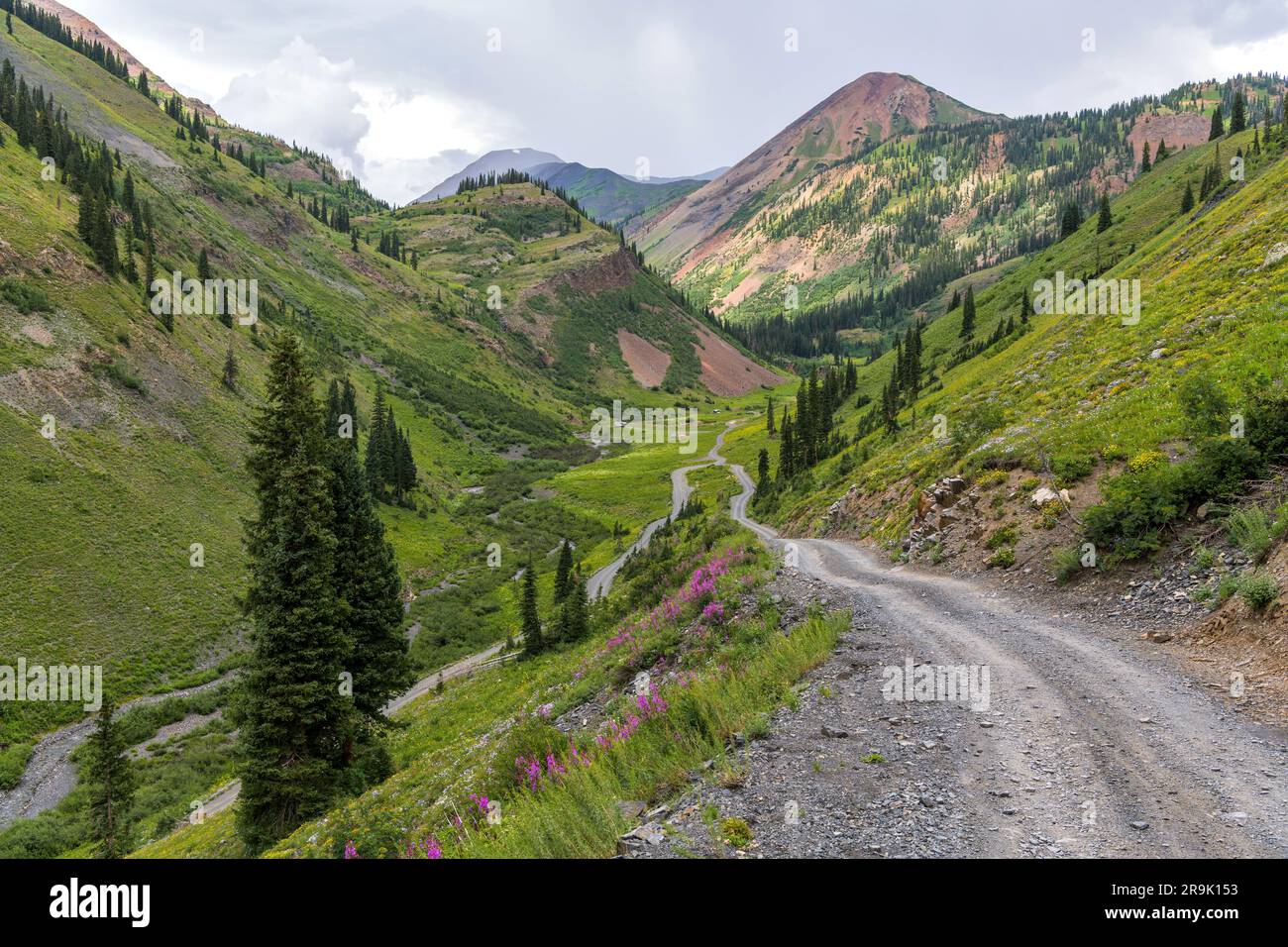 Hidden valley road colorado hi-res stock photography and images - Alamy