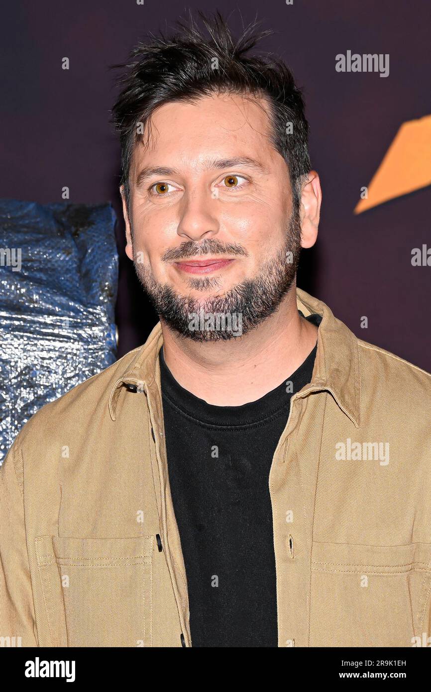 Paris, France. 26th June, 2023. Maxime Gueny attends "Indiana Jones and ...