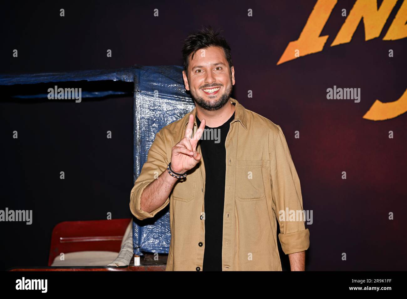 Maxime Gueny attends "Indiana Jones and the Dial of Destiny" Premiere ...