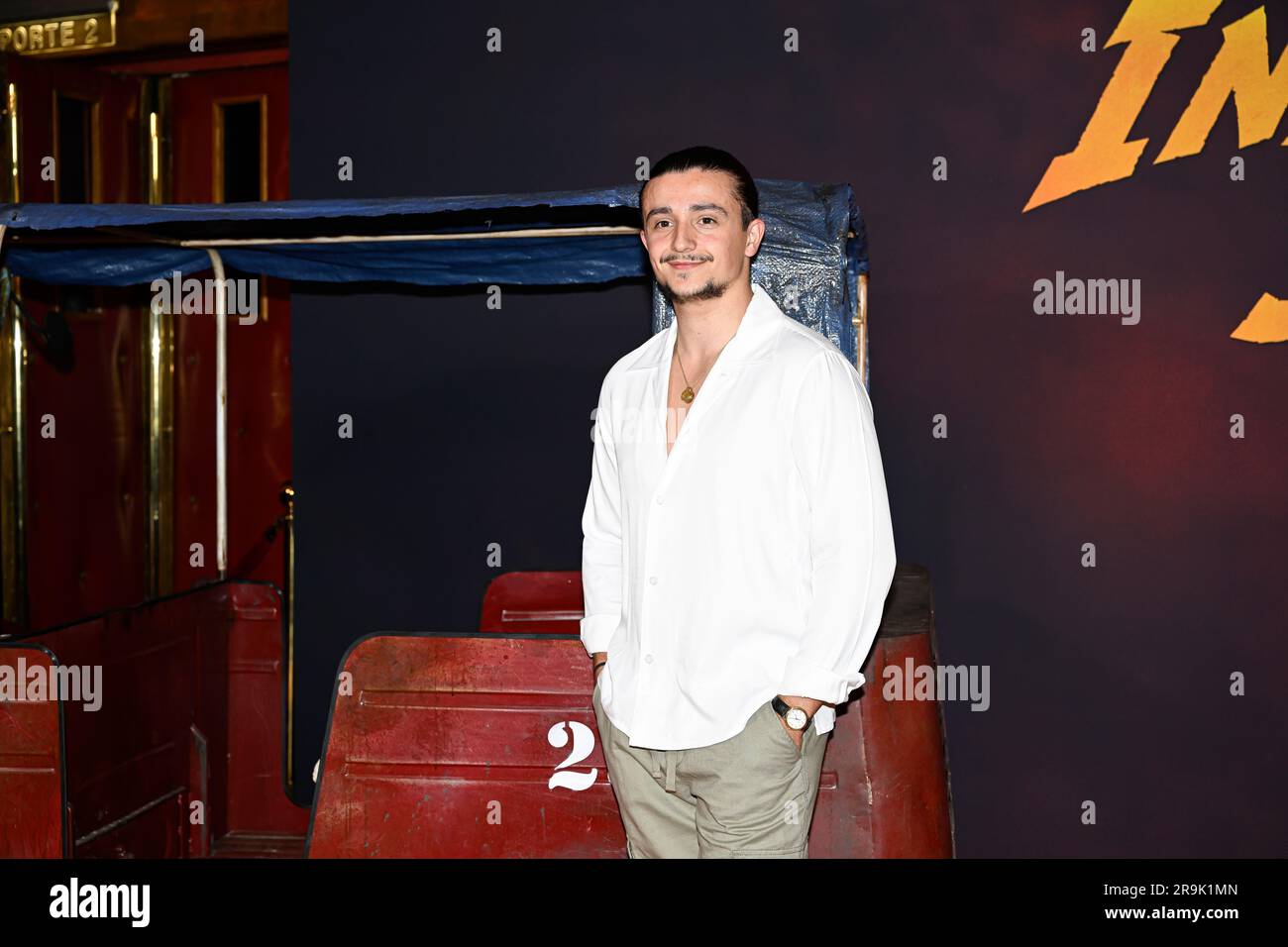 Pierre Mauduy attends "Indiana Jones and the Dial of Destiny" Premiere ...