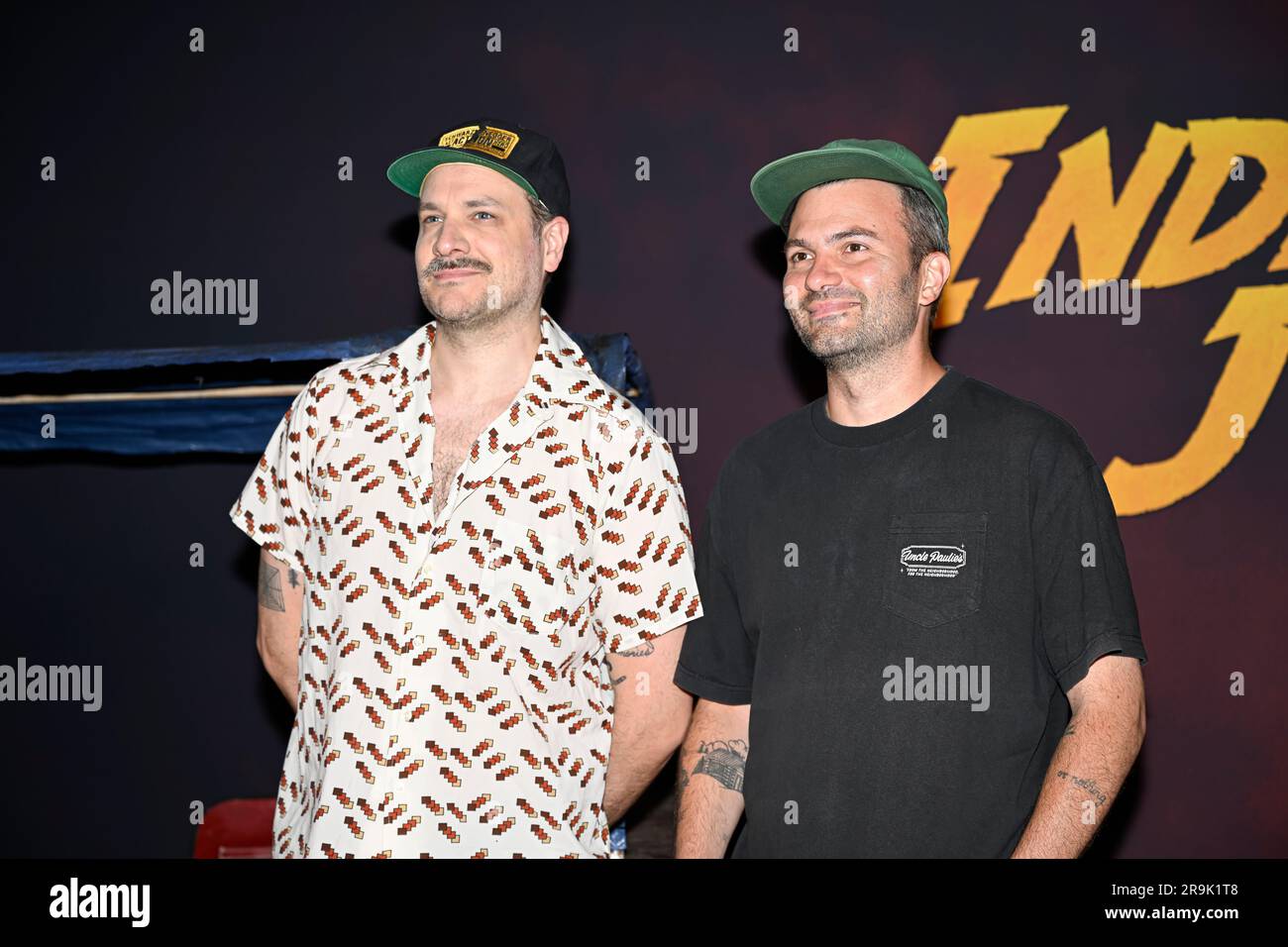 Jean-Baptiste Toussaint AKA Tales From The Click and a guest attend ...