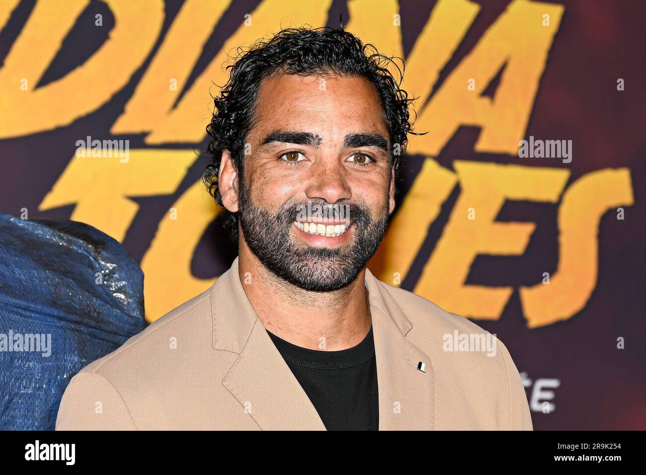 Paris, France. 26th June, 2023. Yoann Huget attends "Indiana Jones and ...