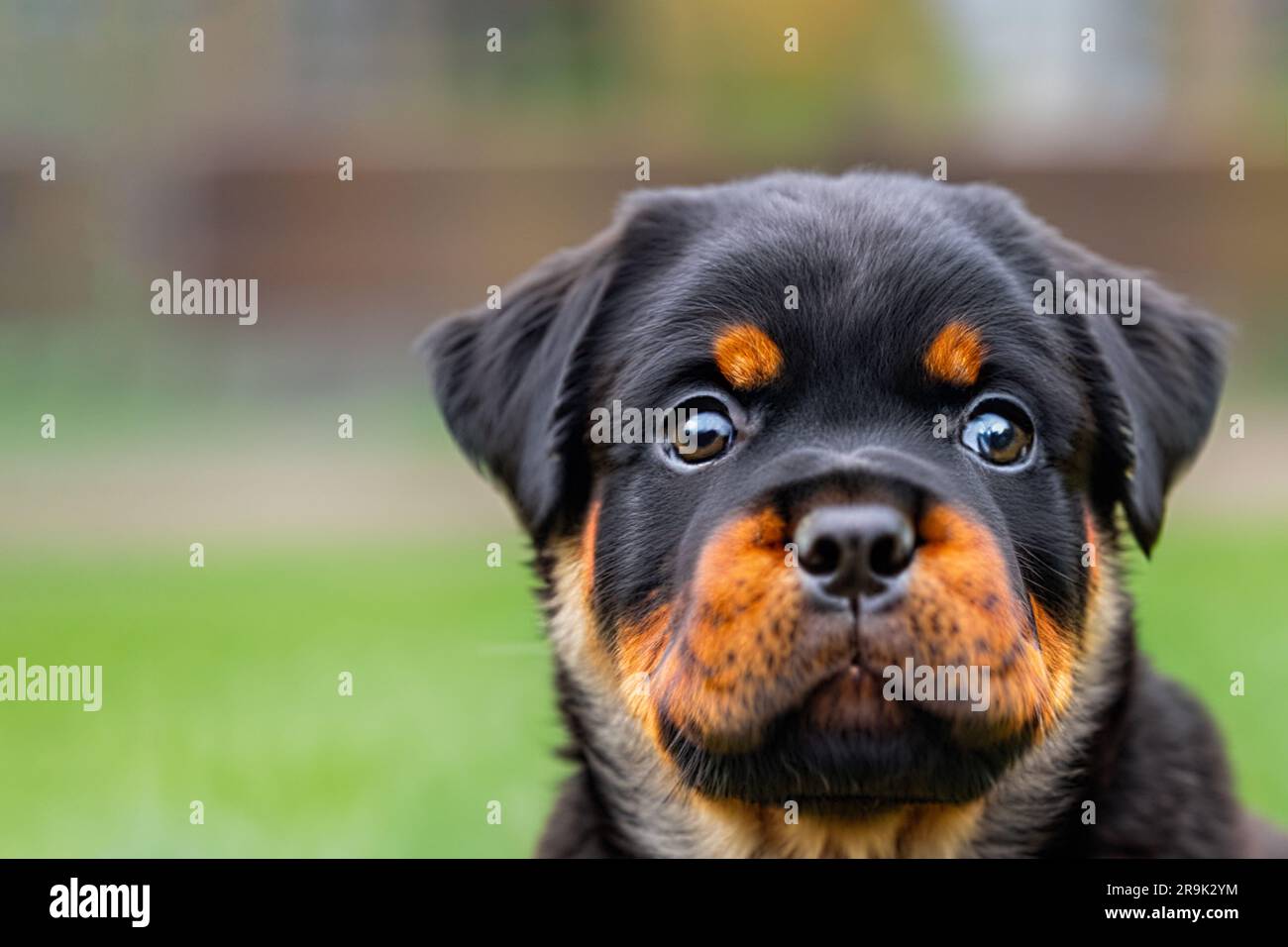 Close up rottweiler puppy hi-res stock photography and images - Alamy