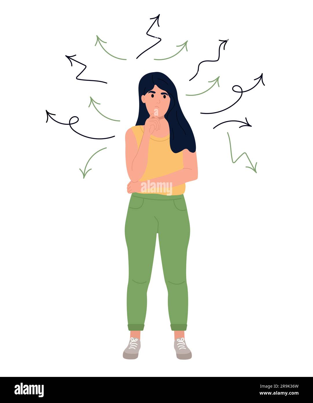 Difficult decisions Stock Vector Images - Alamy