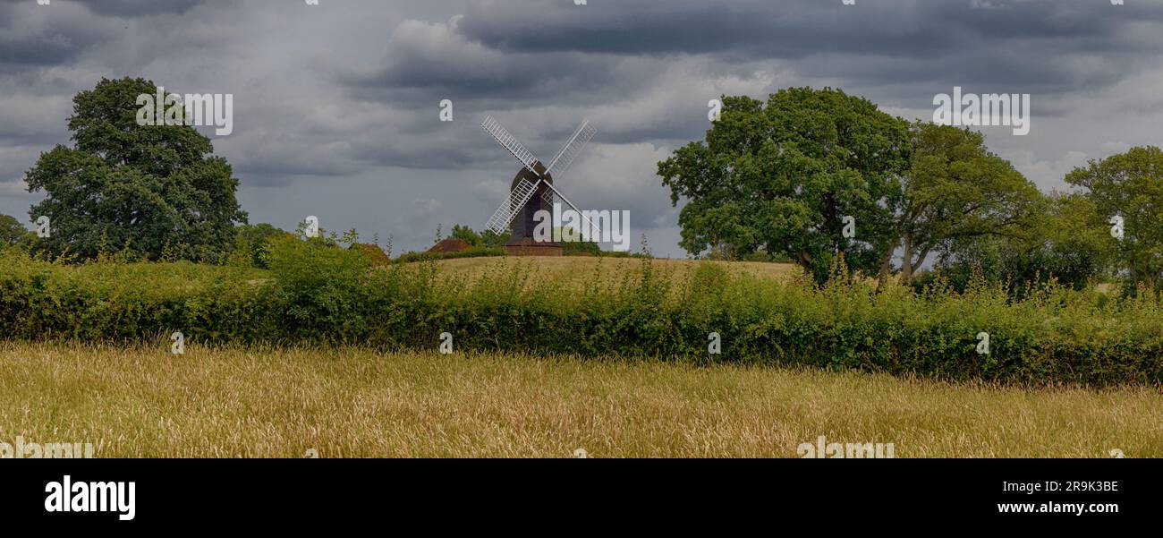 Rolvenden Mill Benenden Kent Stock Photo - Alamy