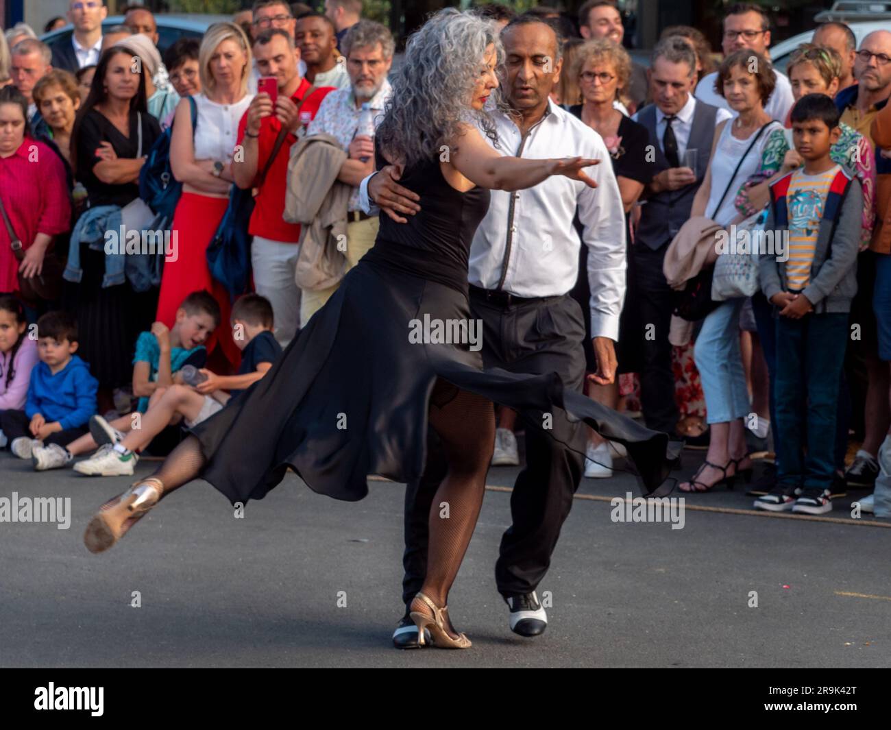 Caen, France June 21, 2023. A celebration of music in the streets of ...