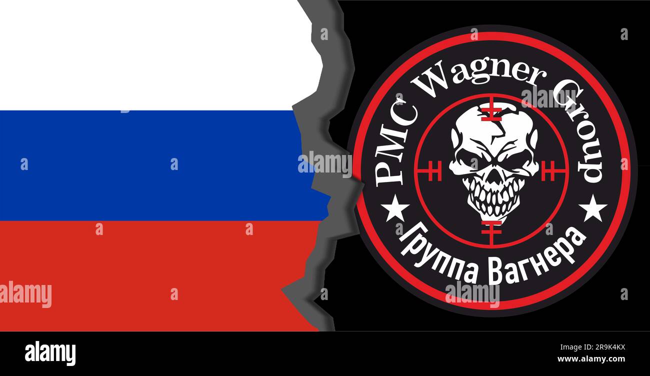 Conflict Wagner Group and Russia, war between Wagner Private Military ...