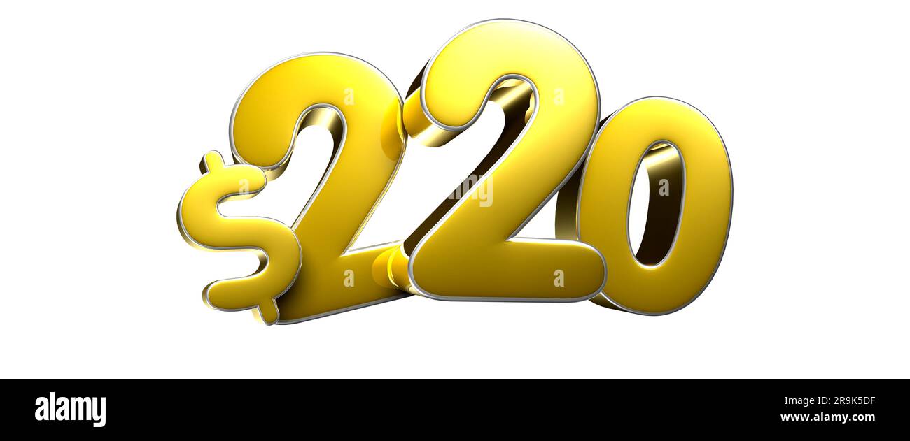 220 dollar hi-res stock photography and images - Alamy