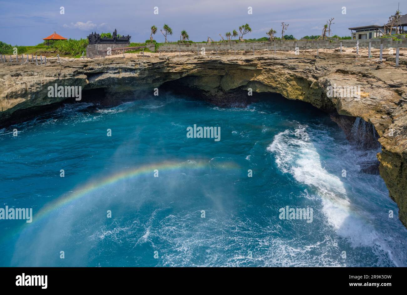 Devil’s Tears In Nusa Lembongan island, Bali, Indonesia Stock Photo - Alamy