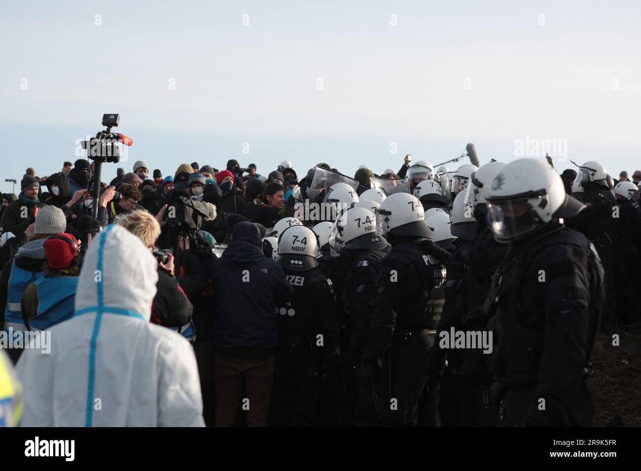 Lützerath, Germany - 01 10 2023 -Climate Protest, Police Evict ...