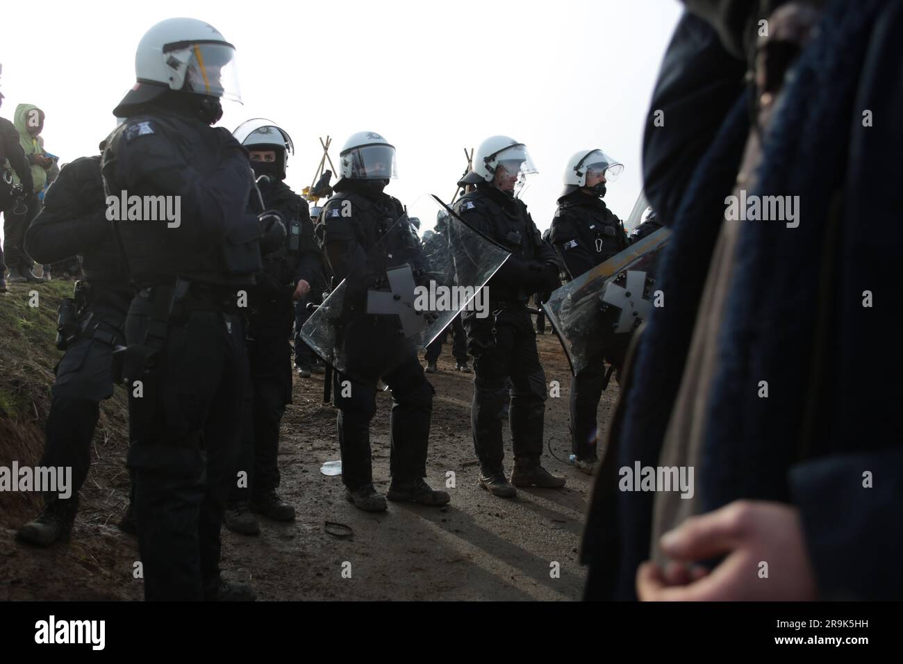 Lützerath, Germany - 01 10 2023 -Climate Protest, Police Evict ...