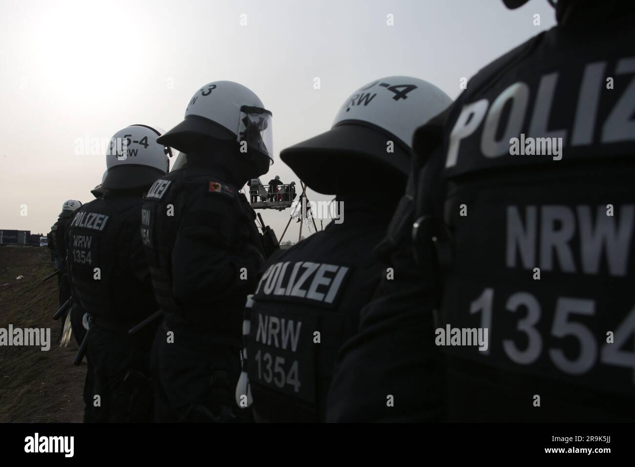 Lützerath, Germany - 01 10 2023 -Climate Protest, Police Evict ...