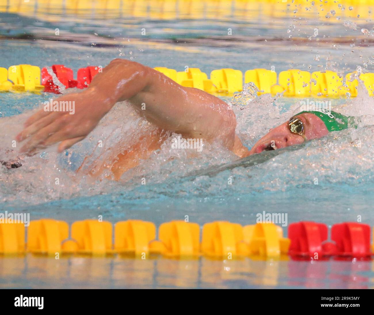 Leon Marchand, Men Final 200 M Medley during the French Elite Swimming ...