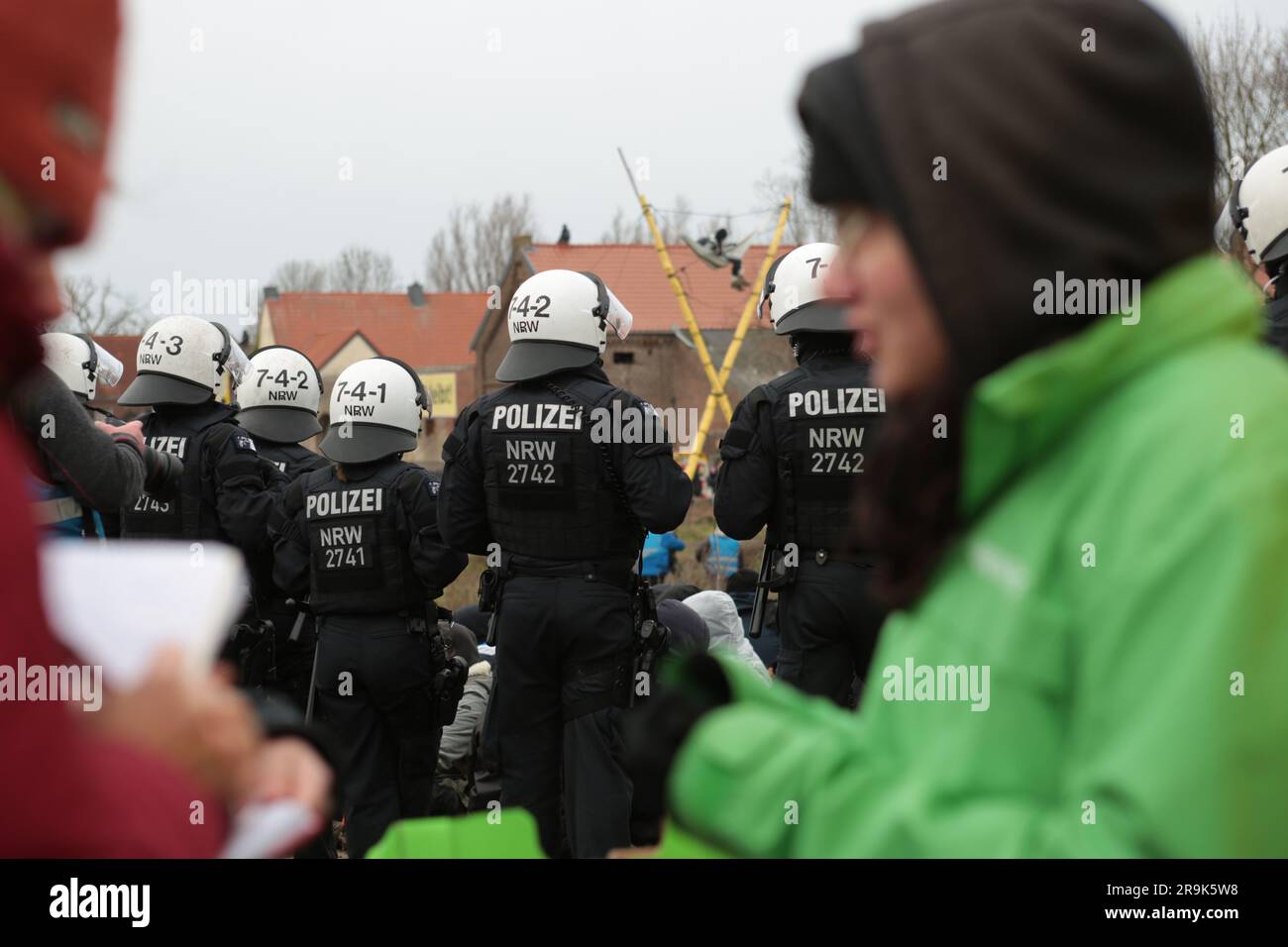 Lützerath, Germany - 01 10 2023 -Climate Protest, Police Evict ...