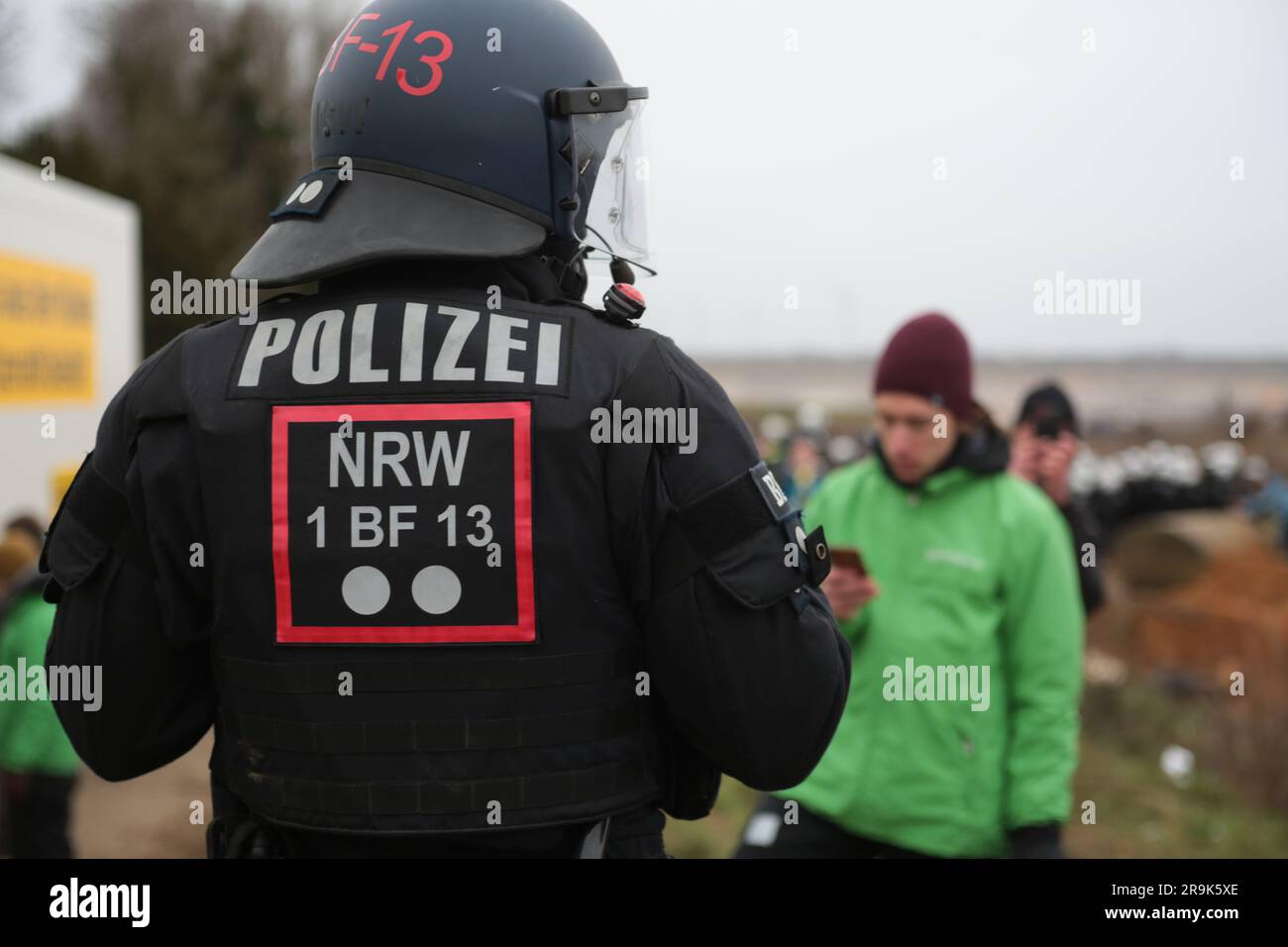 Lützerath, Germany - 01 10 2023 -Climate Protest, Police Evict ...
